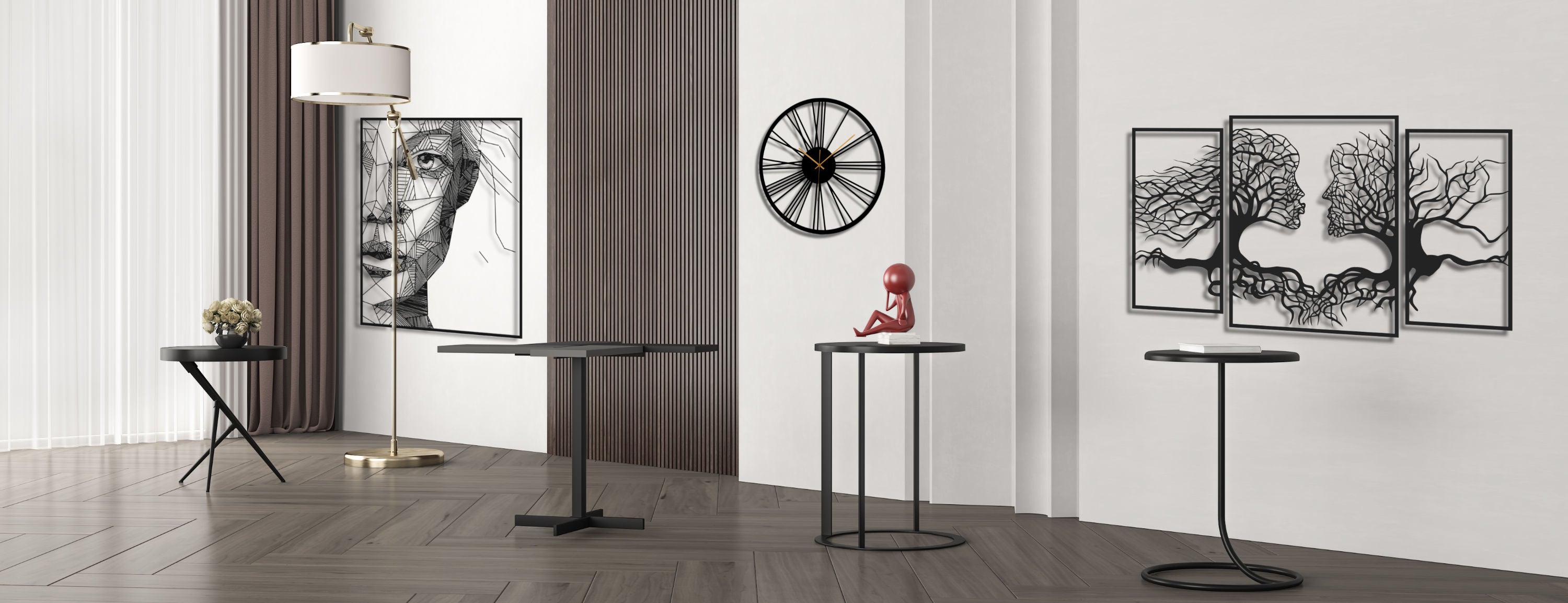 Modern Furniture, Wall Decoration & Steelwork Contracting – Outbox SARL
